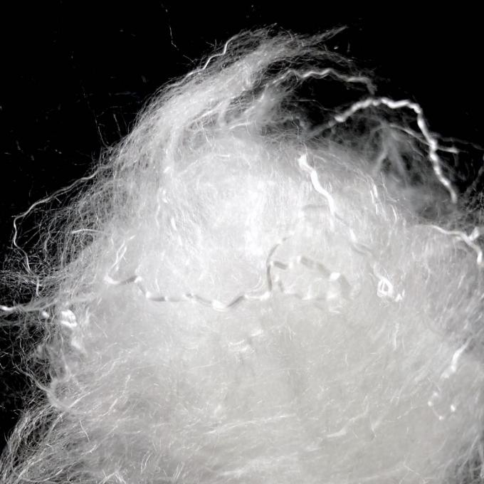 Recycled Synthetic Low Melt Polyester Staple Fiber Anti Static